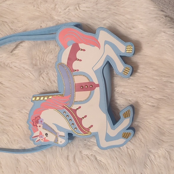 Disney | Bags | Disney Parks Carousel Purse Htf King Arthur | Poshmark